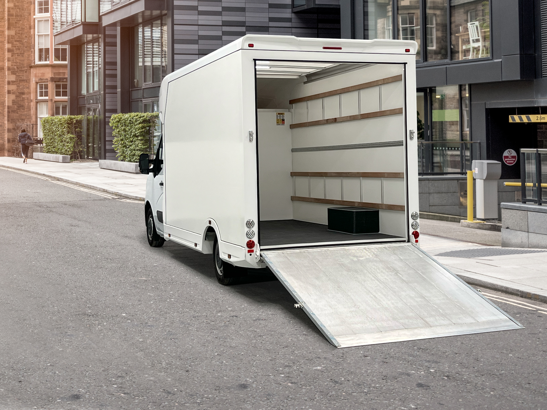 XL 5.1M Fiat Ducato QubeMAX RampLoader High Roof Low Loader Van | Maxi ...